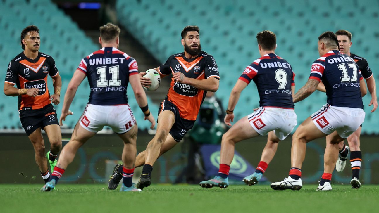 NRL Wests Tigers James Tamou gets reprieve at NRL judiciary - ESPN