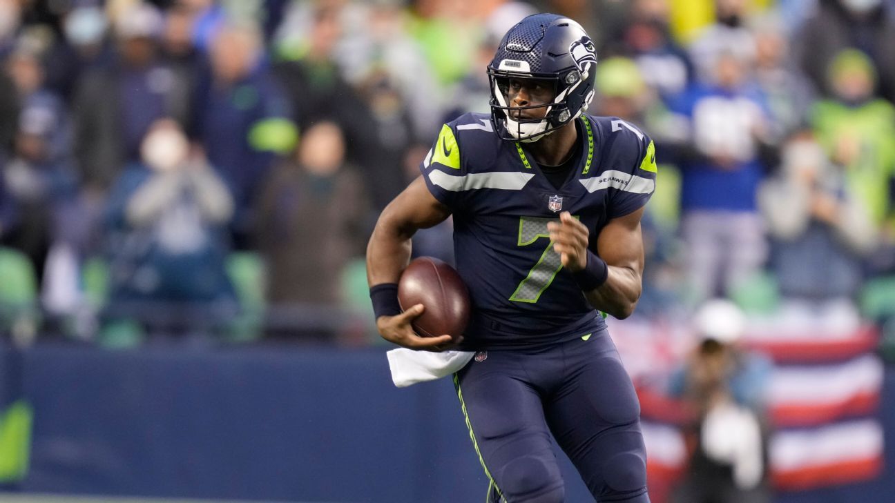 Seahawks nombran quarterback titular para la Semana 1 a Geno Smith - ESPN