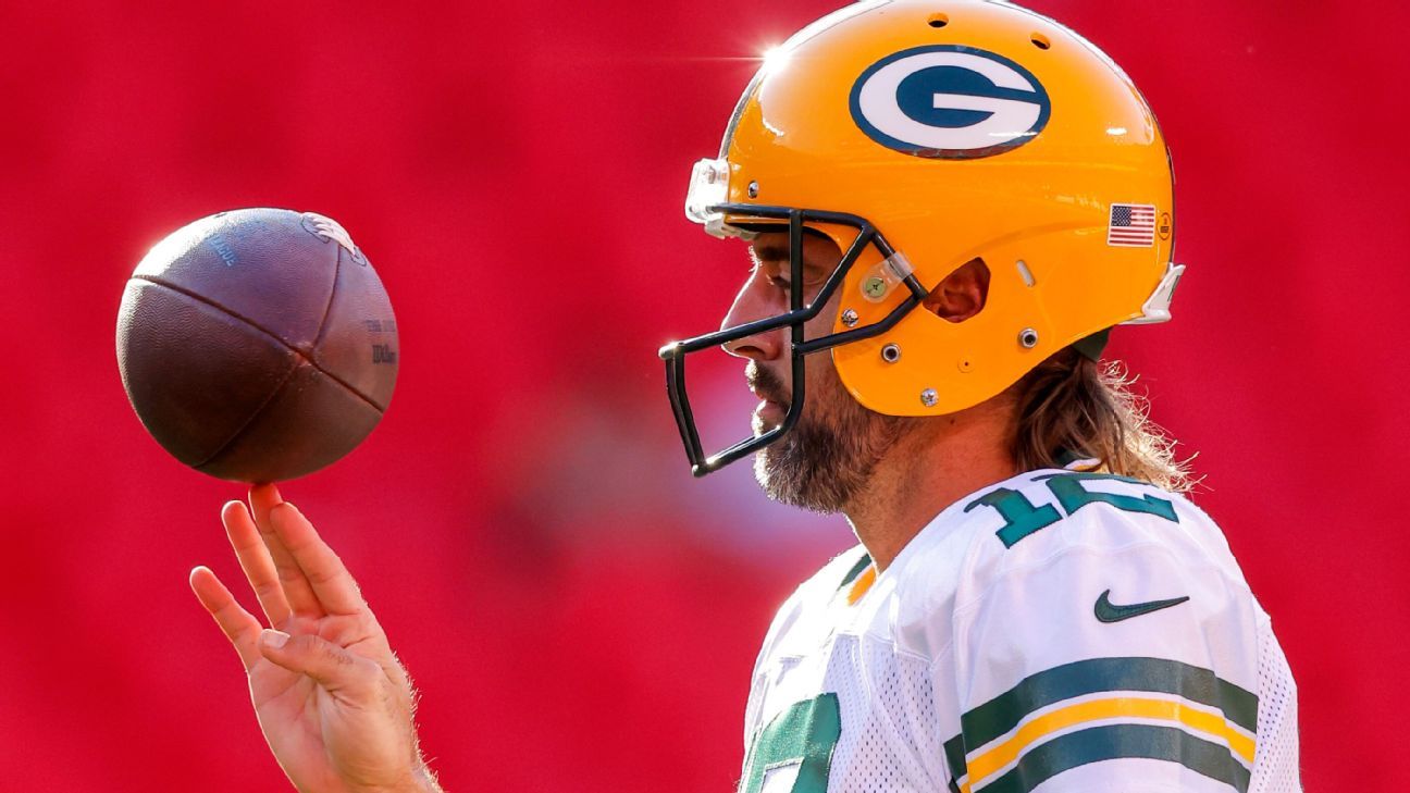 Aaron Rodgers va por los récords de Peyton Manning y Brett Favre - ESPN