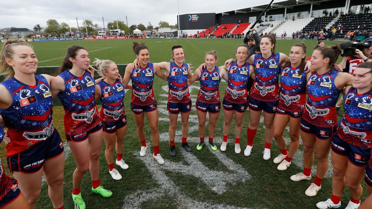 Storming start sets up Demons' AFLW win - ESPN