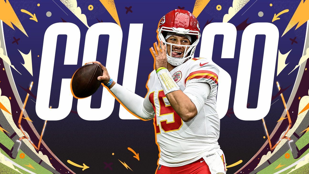 Patrick Mahomes, quarterback de los Chiefs, es el Coloso de la Semana 1 ...