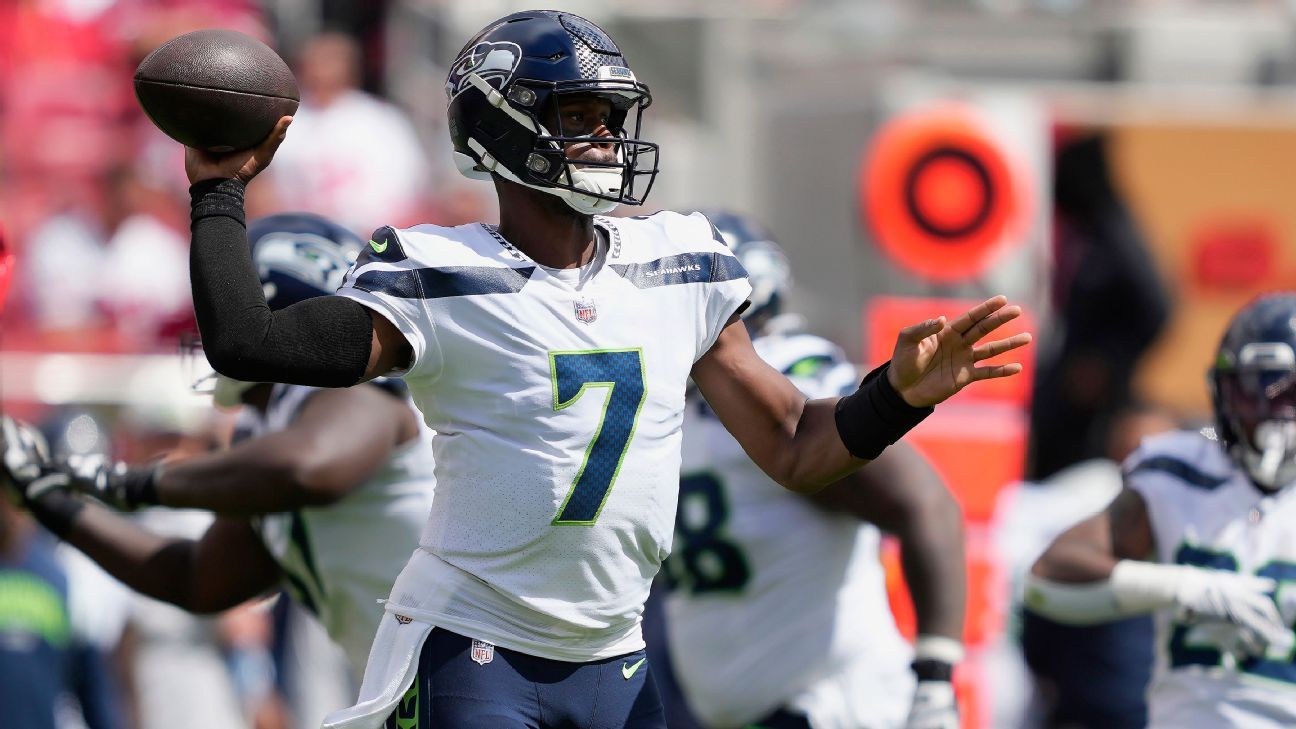 Seahawks hope unleashing Geno Smith will halt six-quarter drought ...