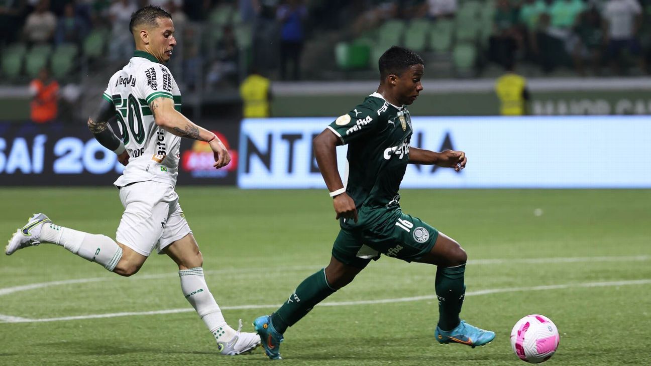 Pai de Endrick se emociona com estreia do atacante pelo Palmeiras e ...