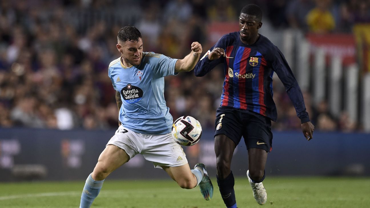 El 1x1 del Barça en su triunfo ante el Celta: Pedri, el guía ...