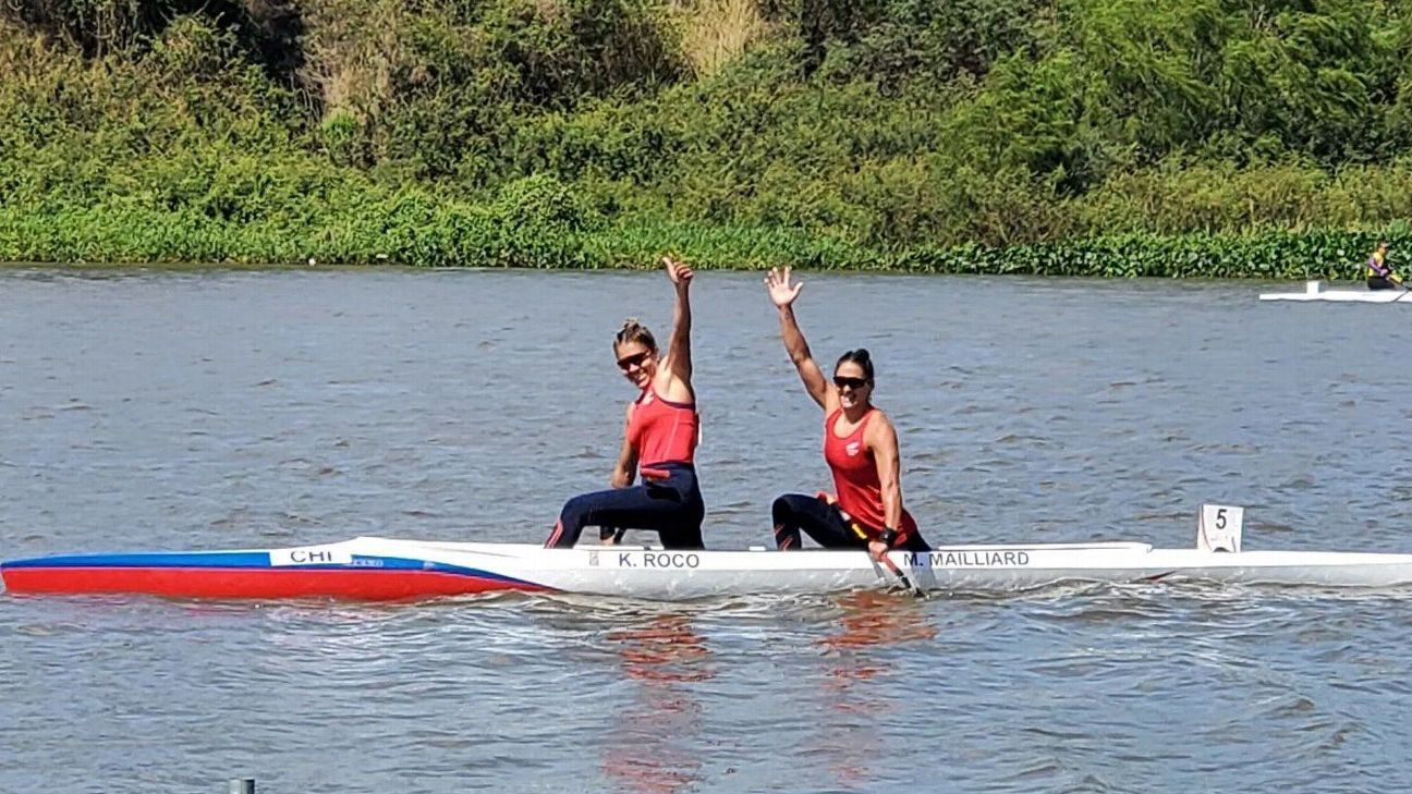 Mailliard y Roco, medalla de oro en canotaje para Chile en Juegos ...