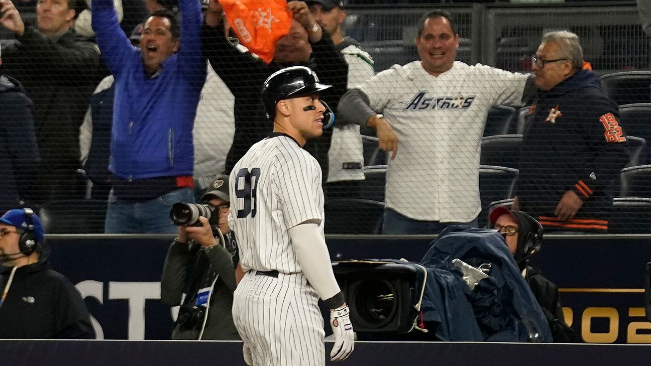 After Yankees' ALCS loss, is Aaron Judge done in New York? - ESPN