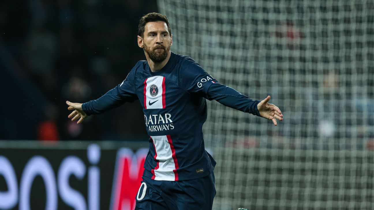 Messi's 2 in 160 UCL games, Mbappe's chart-topping 40, Barcelona's ...