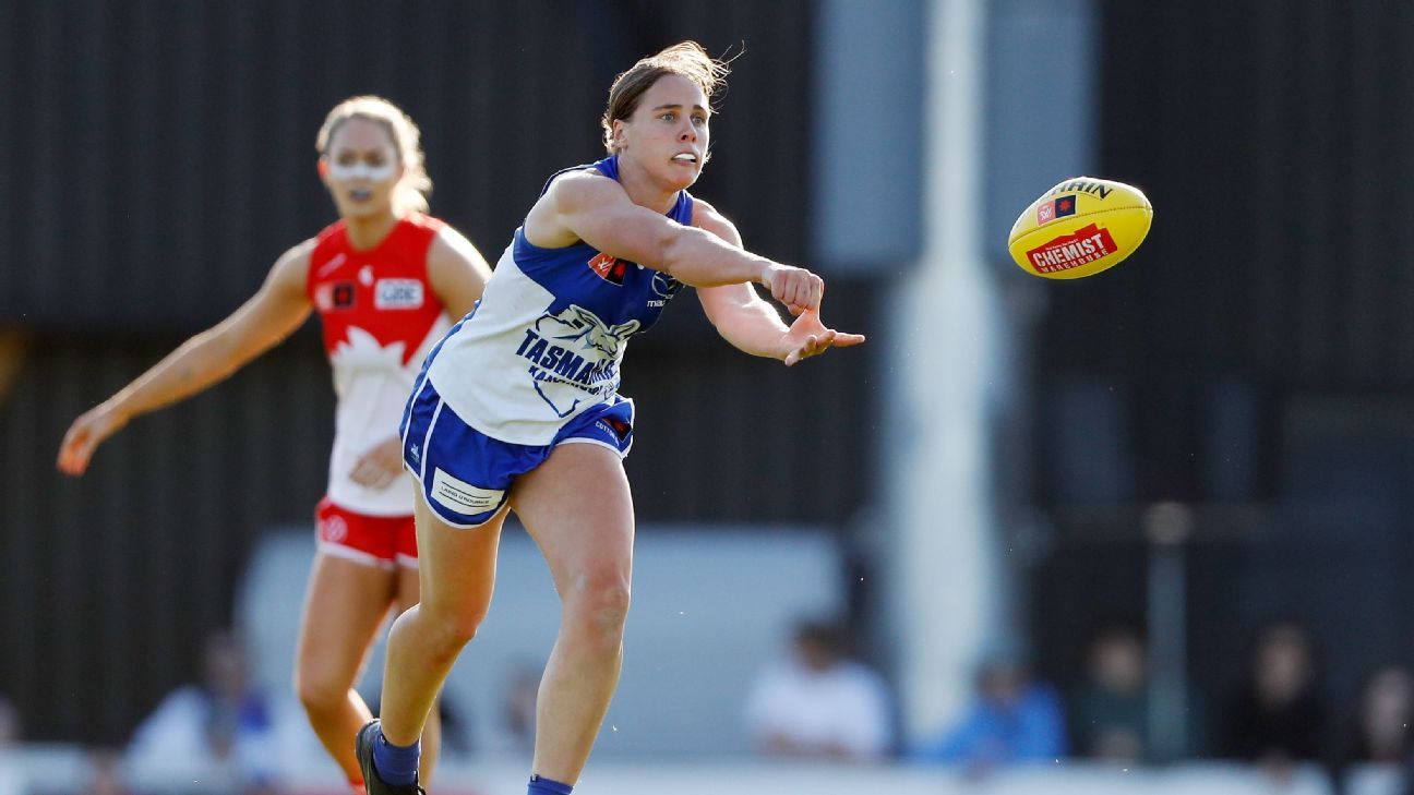 Jasmine Garner beats Monique Conti for AFLW coaches award - ESPN