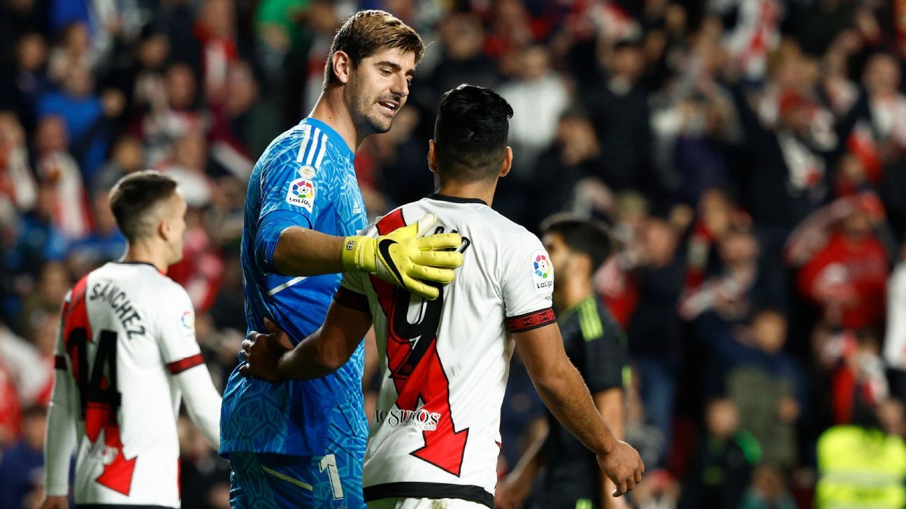 Falcao disputó once minutos en la victoria del Rayo sobre el Real ...