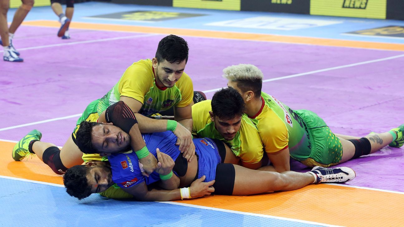 PKL 9 stats: Patna Pirates 6, Telugu Titans 26, Fazel's record 400 - ESPN