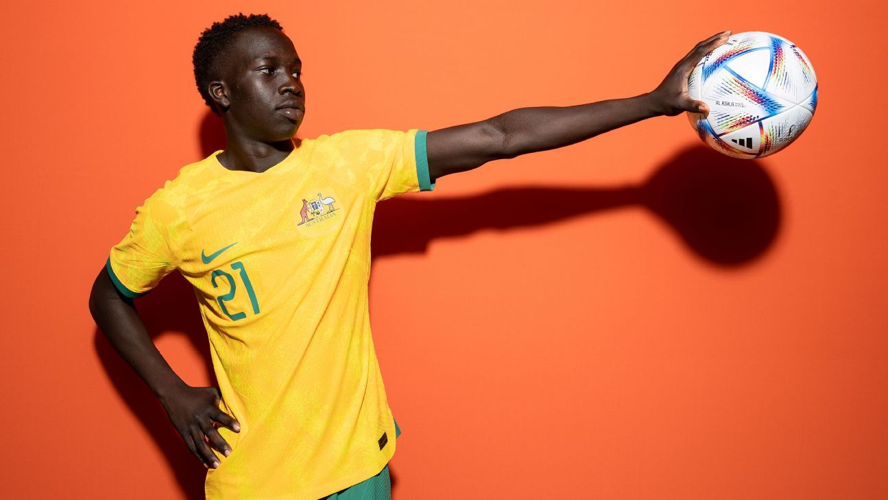 From refugee camp to World Cup: Australia trio Mabil, Deng and Kuol ...