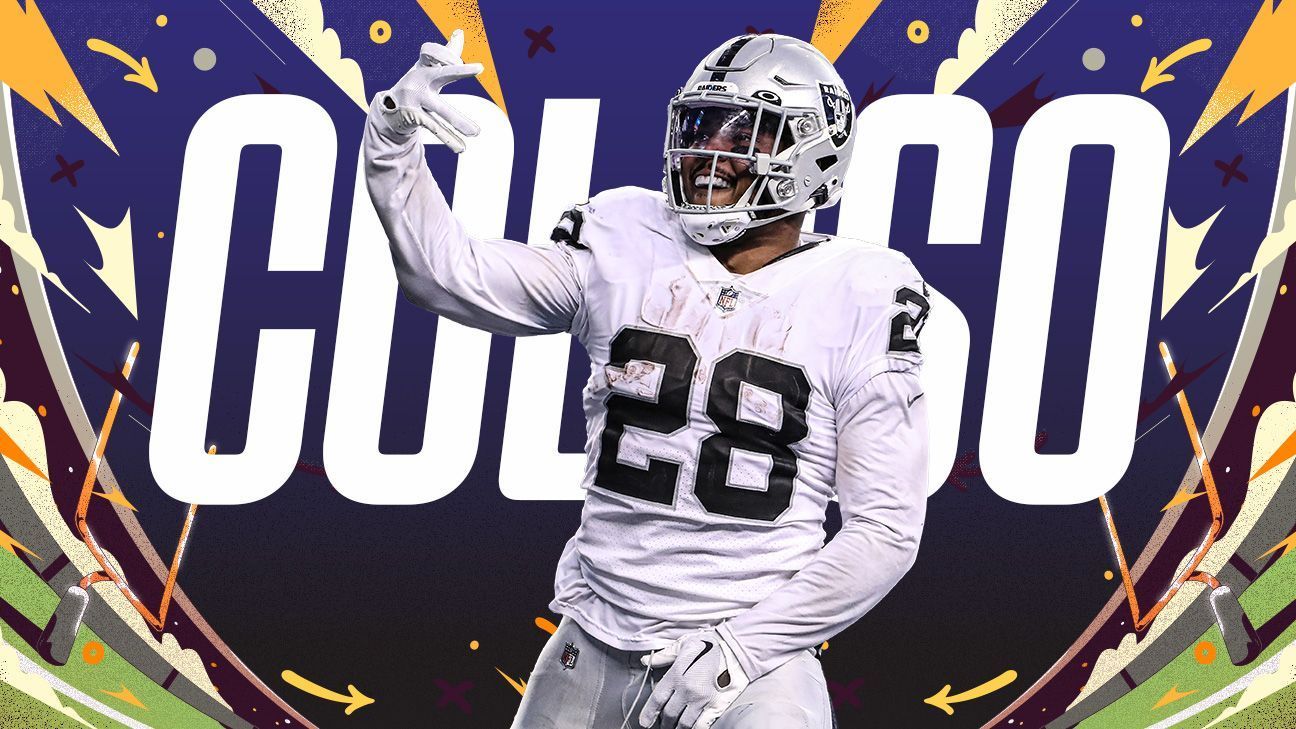 Josh Jacobs de Las Vegas Raiders es el Coloso de la Semana 12 - ESPN