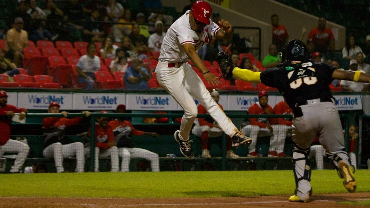 Gigantes de Carolina blanquea al líder Criollos de Caguas en LBPRC - ESPN
