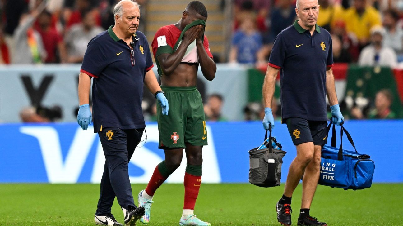 Portugal perde Nuno Mendes na Copa do Mundo por lesão, e lateral deve ...