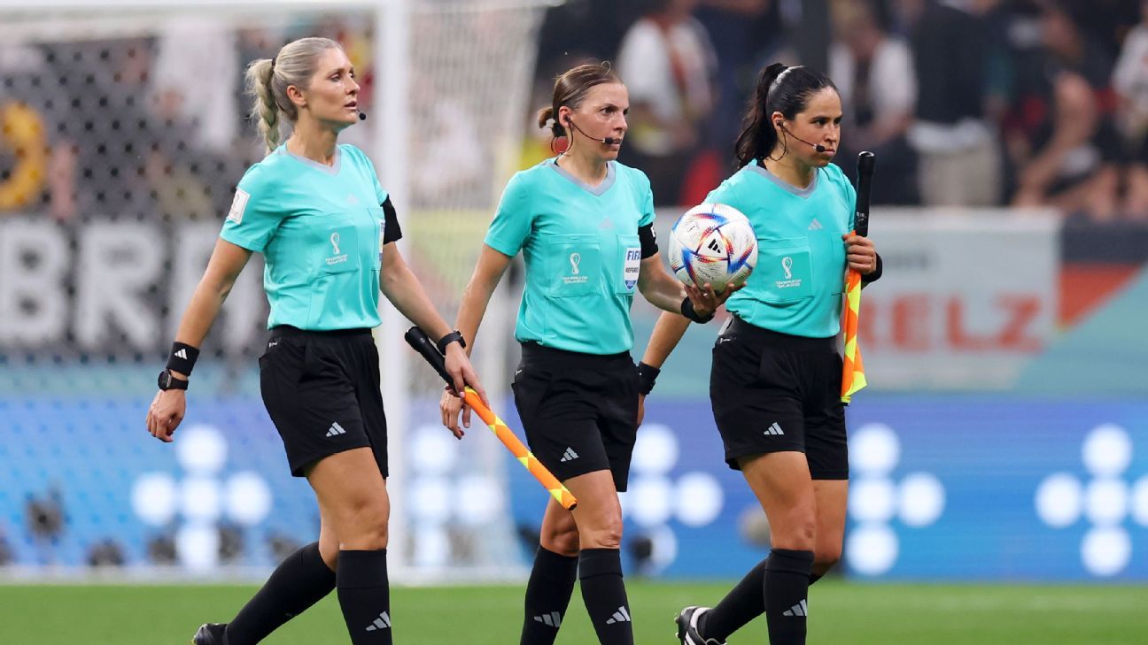 Karen Díaz, Stephanie Frappart y Neuza Back hacen historia en Qatar ...