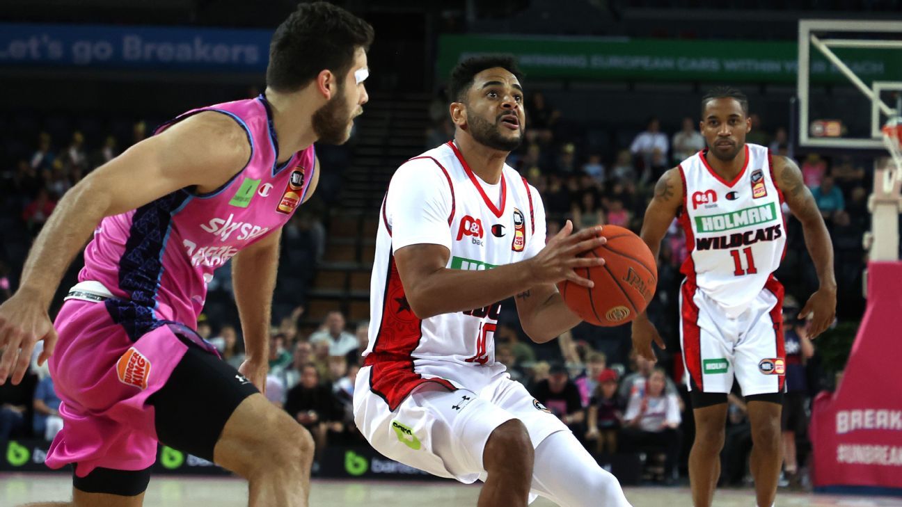 NBL Round 9 Perth Wildcats vs New Zealand Breakers - ESPN
