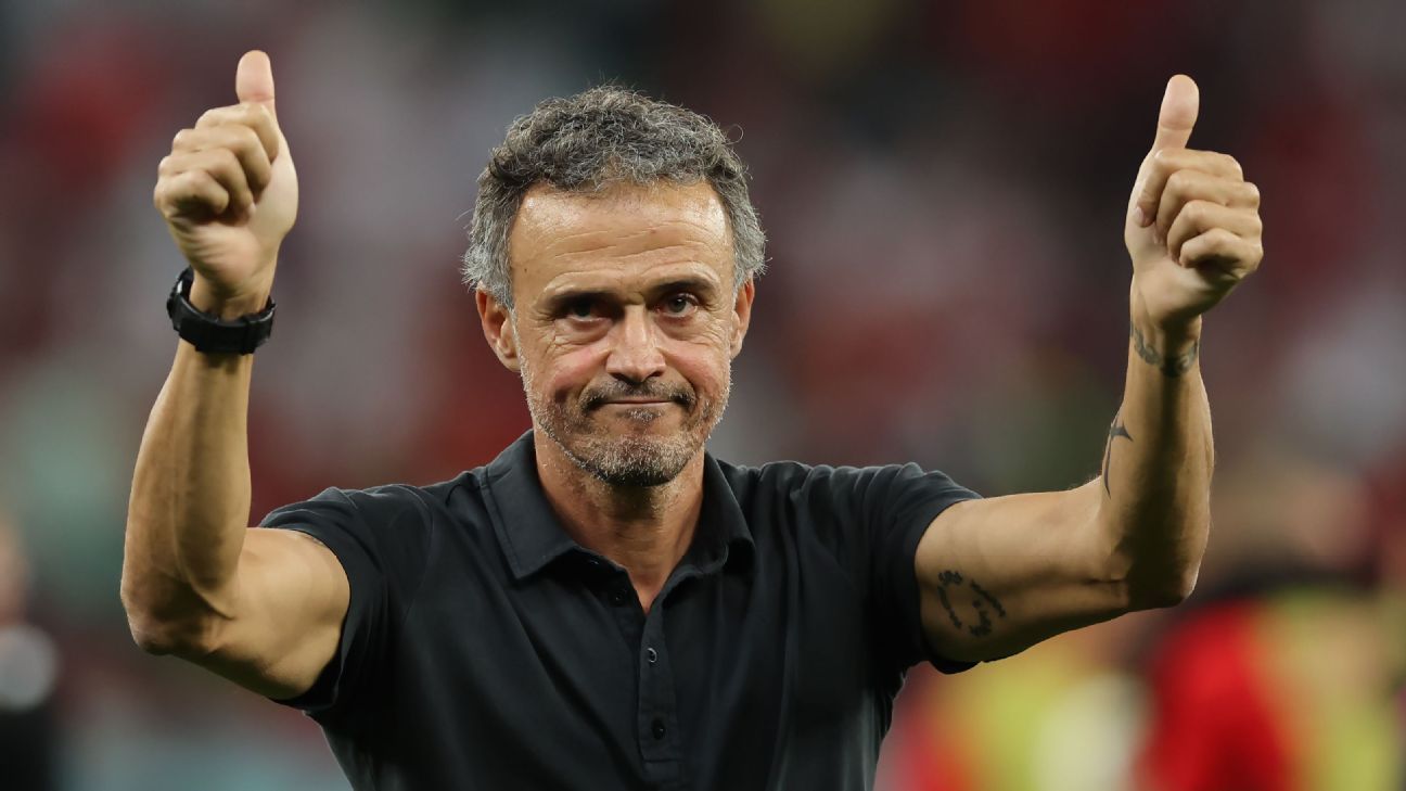 Luis Enrique le deseó lo mejor a la Selección Argentina Mundial Copa ...