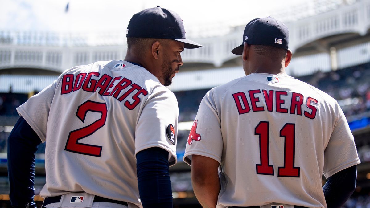 Rafael Devers reacciona a partida de Xander Bogaerts - ESPN