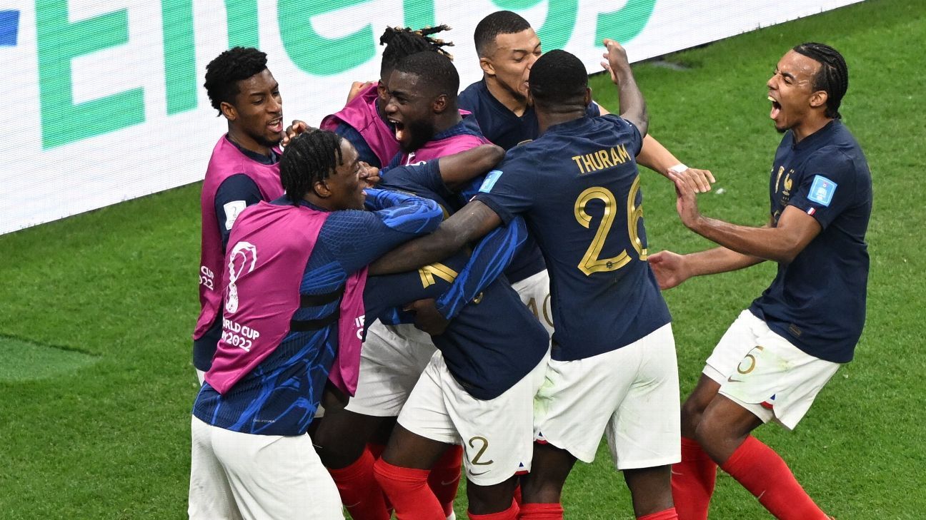 Francia, el rival de Argentina en la final del mundo que se pasea entre opuestos - ESPN