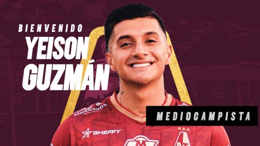 Tolima recibe su regalo de Navidad anticipado: Yeison Guzmán firmó su ...