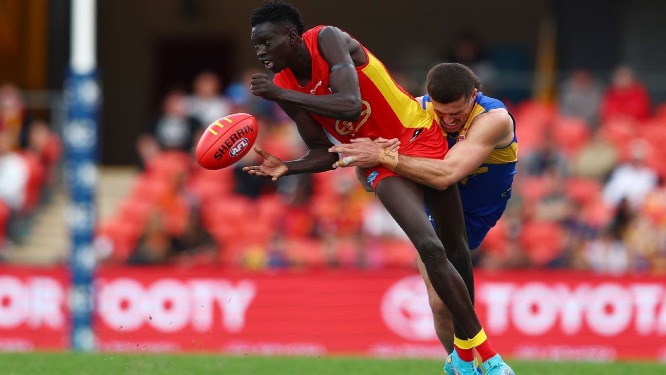 Gold Coast Suns' Mac Andrew charged with drink-driving - ESPN