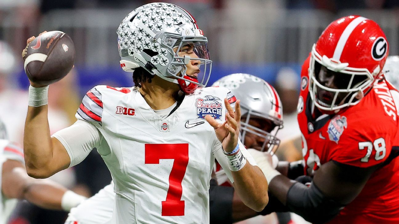 Georgia-Ohio State - Scenes and scenes from the college football game