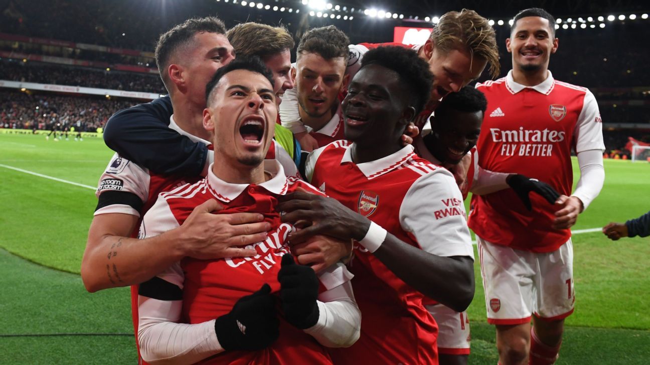 Como curiosidade histórica deixa Arsenal mais perto de título da ...