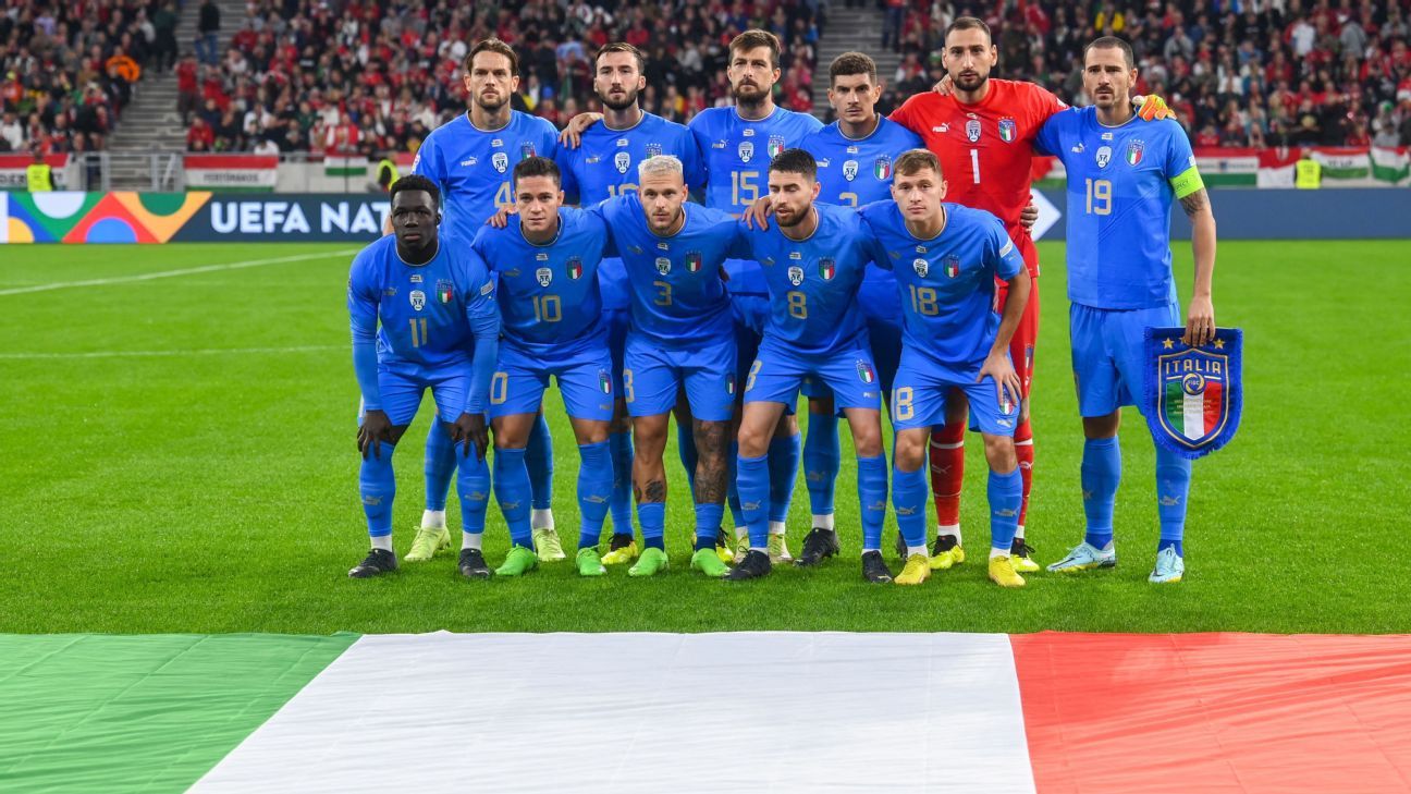 Seleção da Itália ganha novo escudo; veja como ficou - ESPN