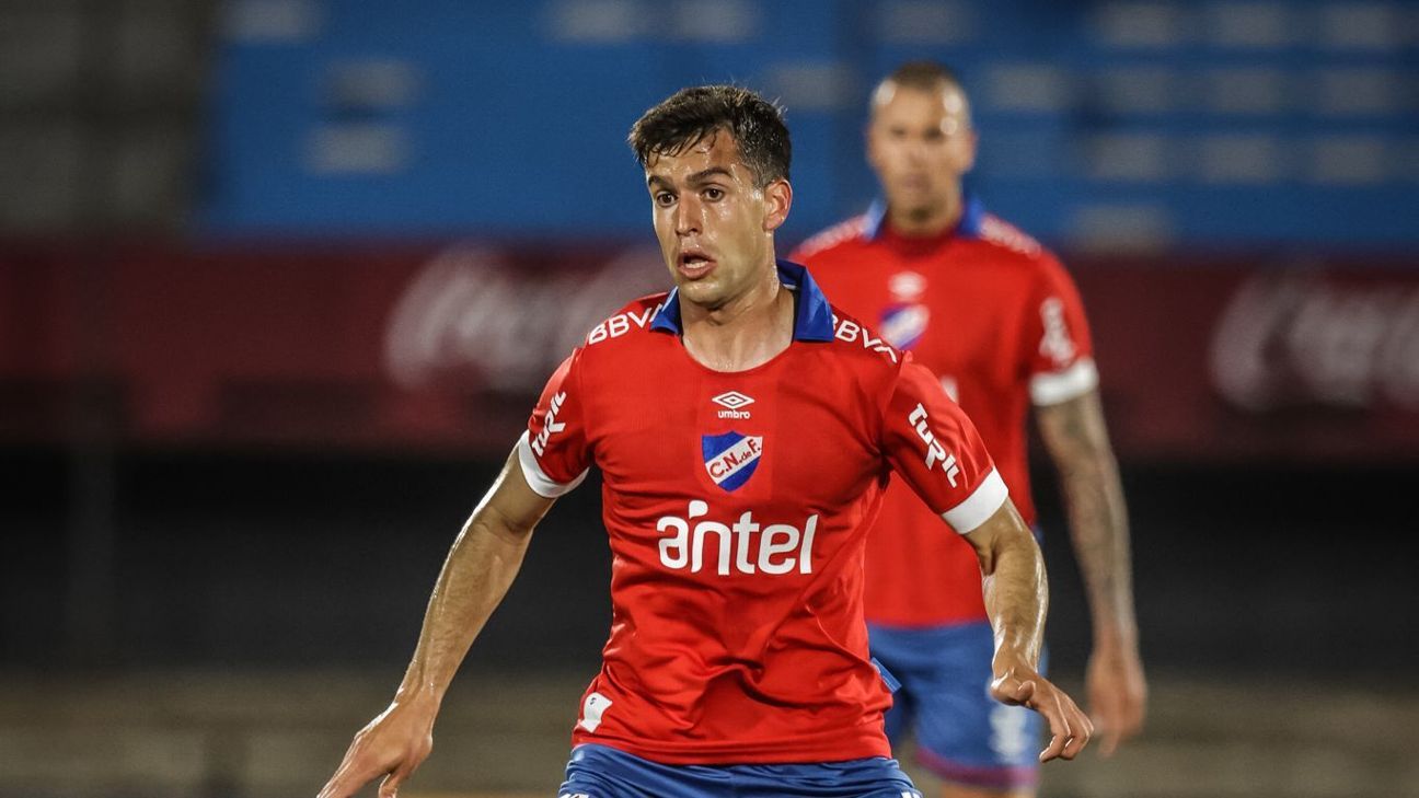 Nacional informó que Francisco Ginella sufrió una dura lesión - ESPN