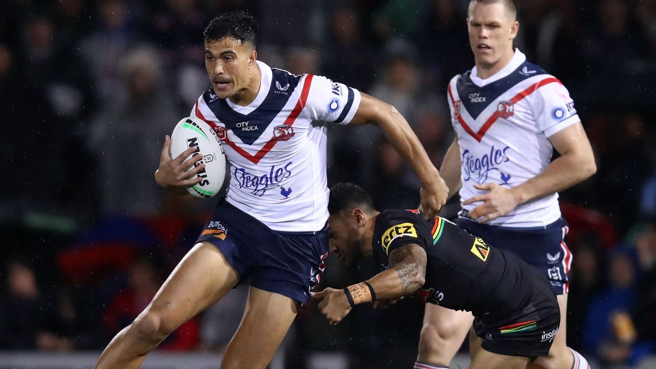 NRL Joseph Suaalii's re-signing a timely boost for Sydney Roosters - ESPN