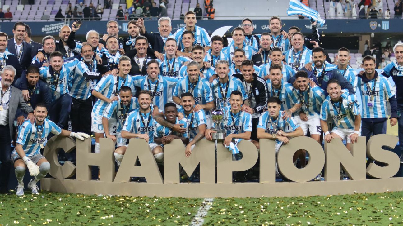 Todos los títulos de Racing Club en su historia - ESPN