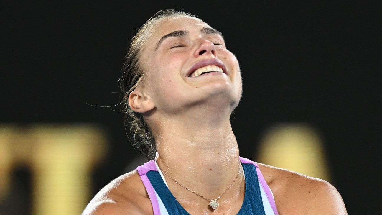 Aryna Sabalenka se consagró en el Australian Open - ESPN