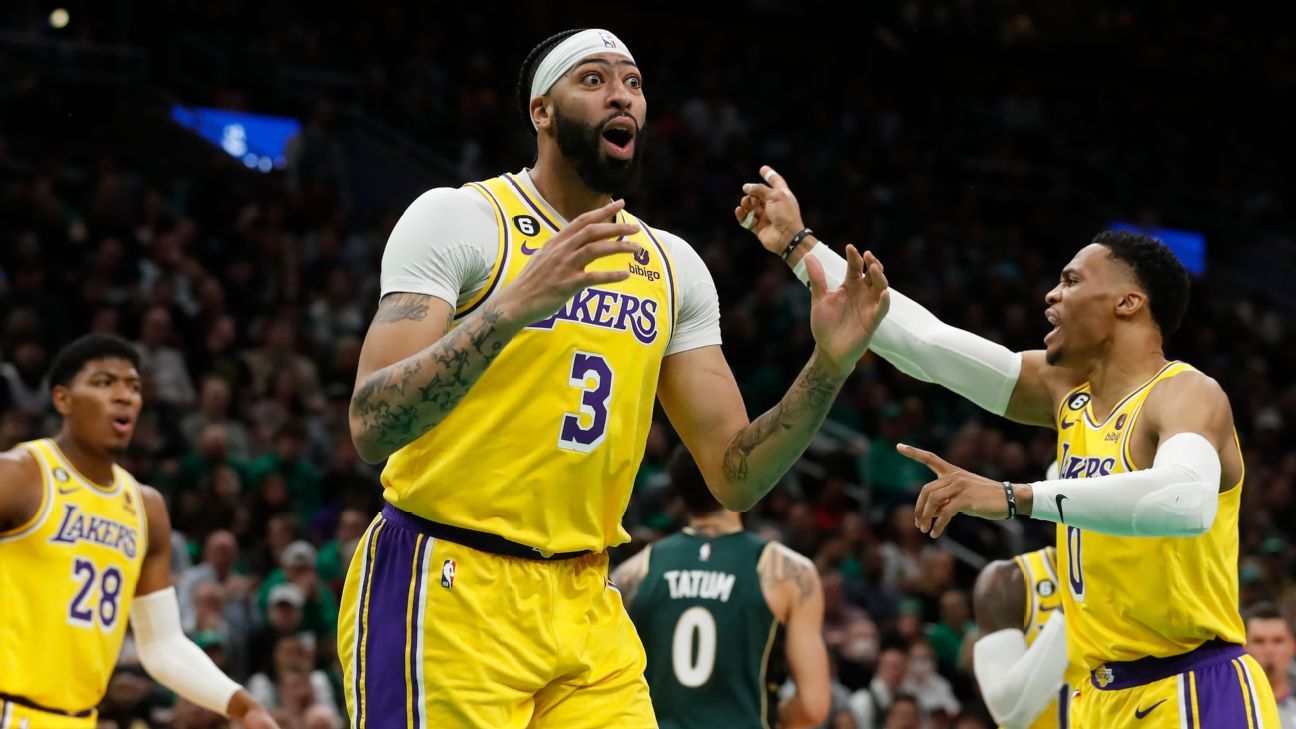 Anthony Davis despotrica contra los árbitros tras el revés de Lakers ...
