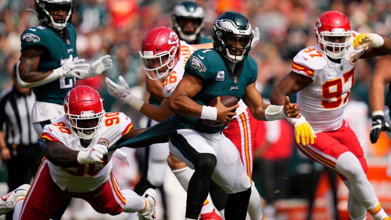 Jalen Hurts es el favorito para ser el Jugador Más Valioso del Super ...