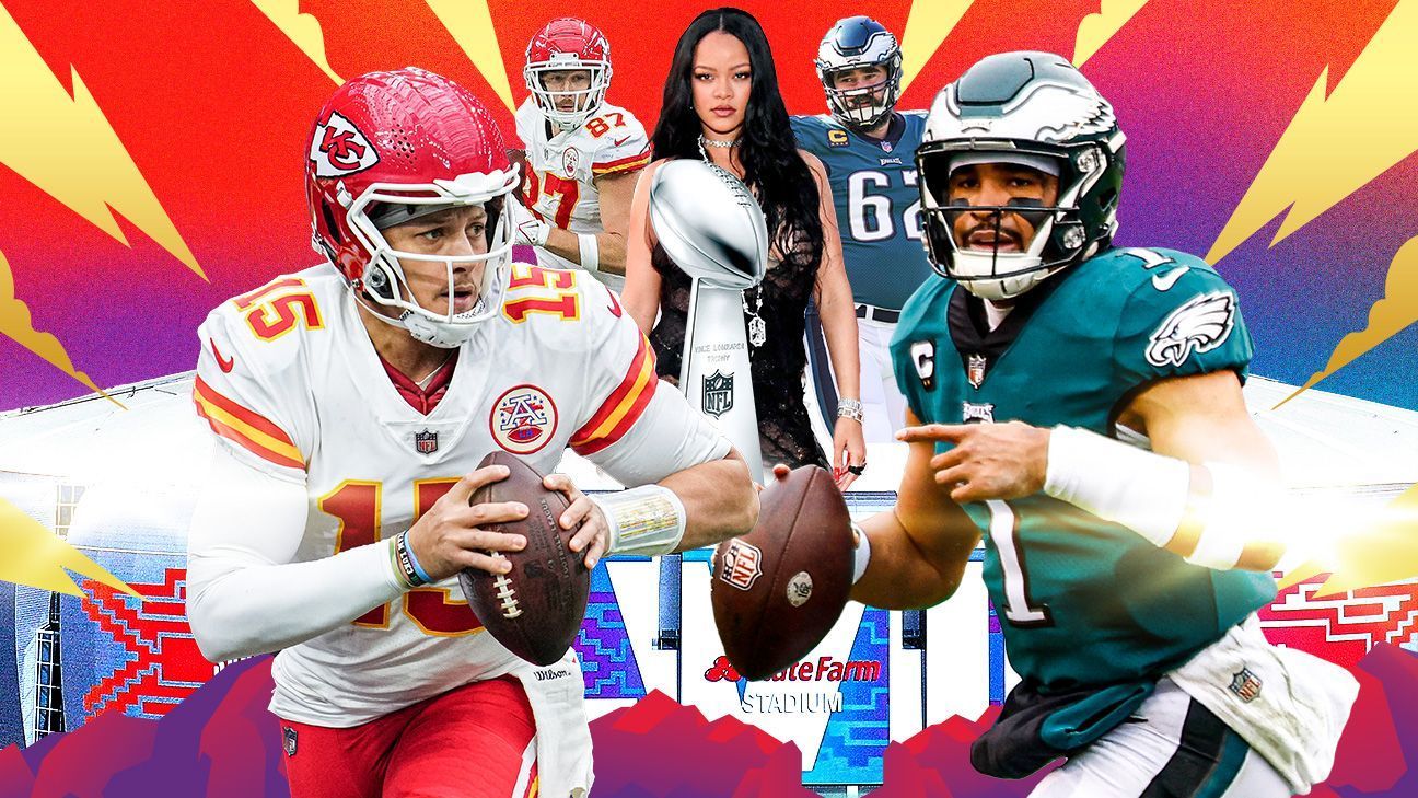 57 razones para no perderse el Super Bowl LVII - ESPN