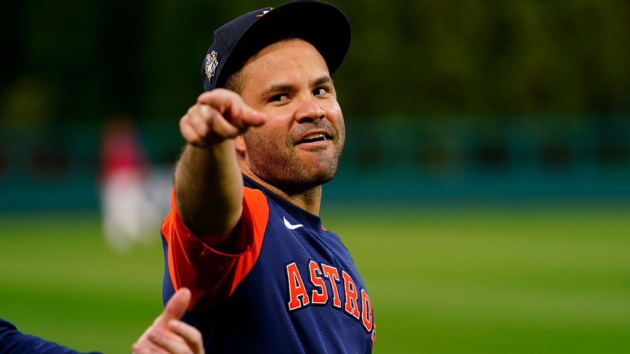 Venezolano José Altuve desea concluir su carrera jugando en Grandes ...