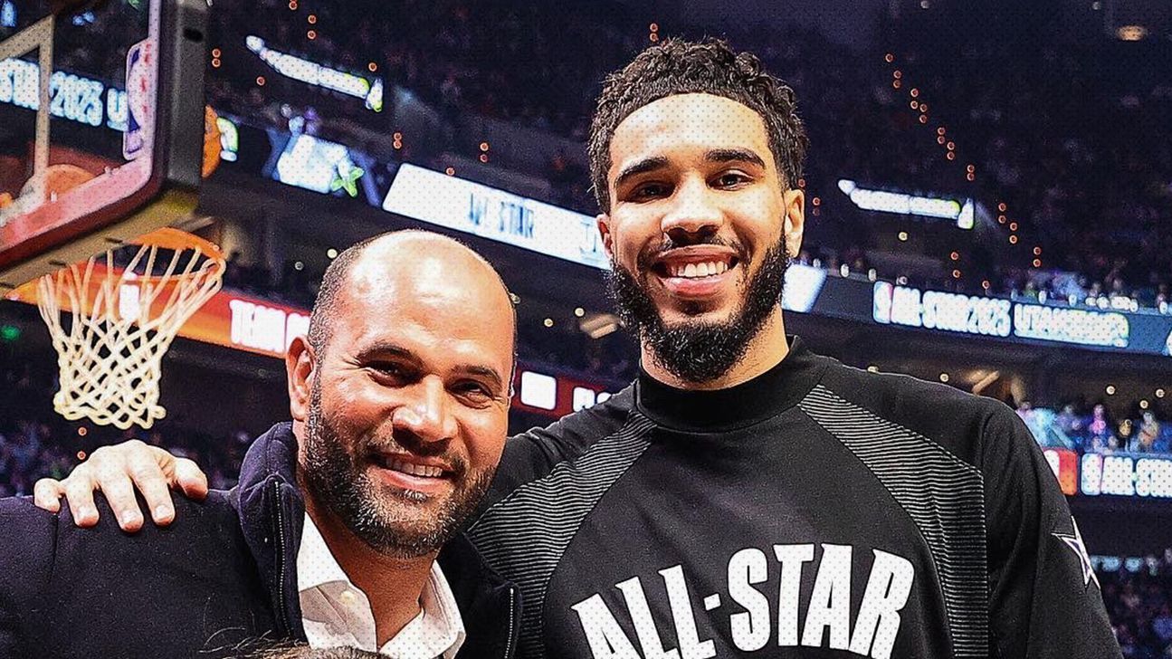 Jayson Tatum con Albert Pujols: "Finalmente logré una foto con uno de ...