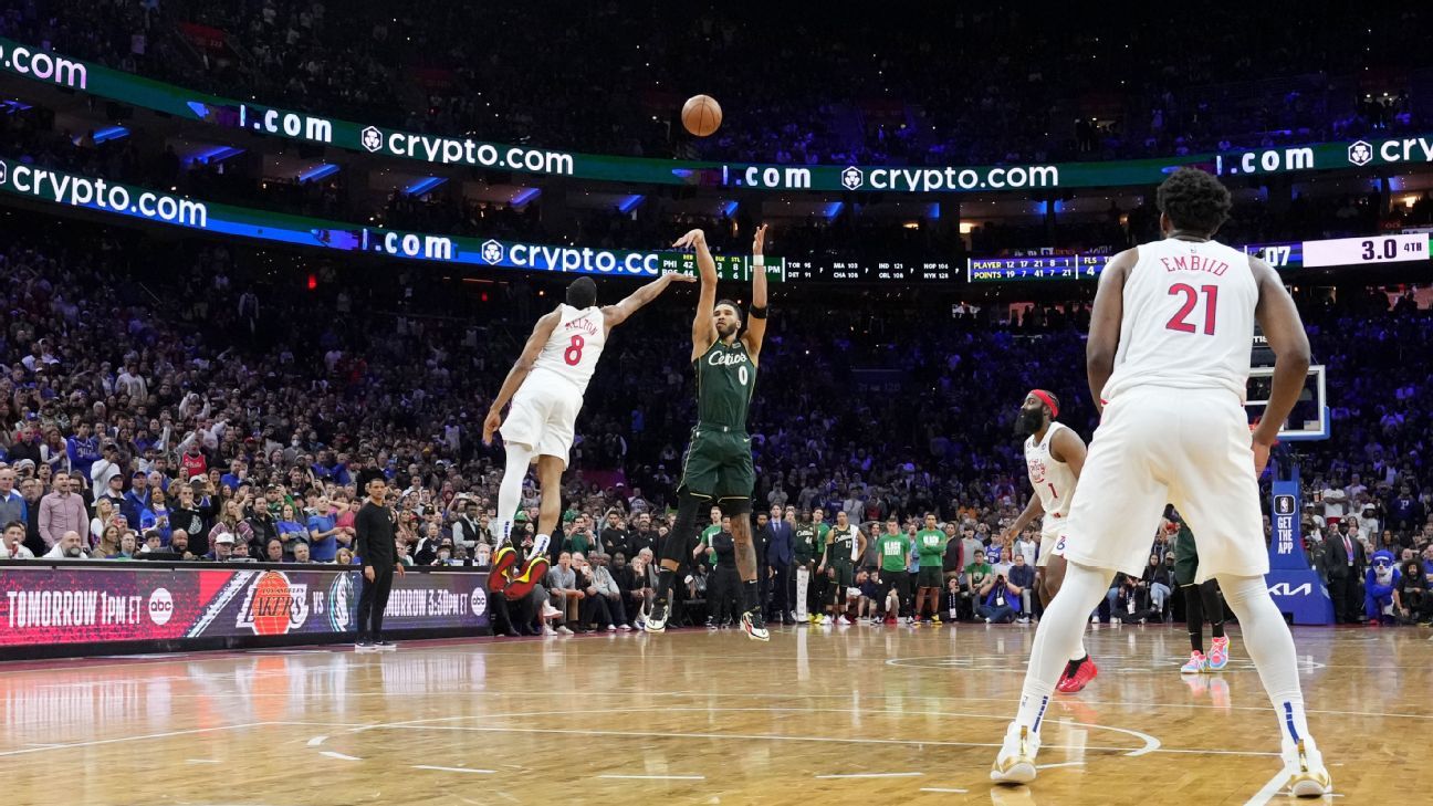 Celtics-Sixers thriller excites NBA Twitter - ESPN