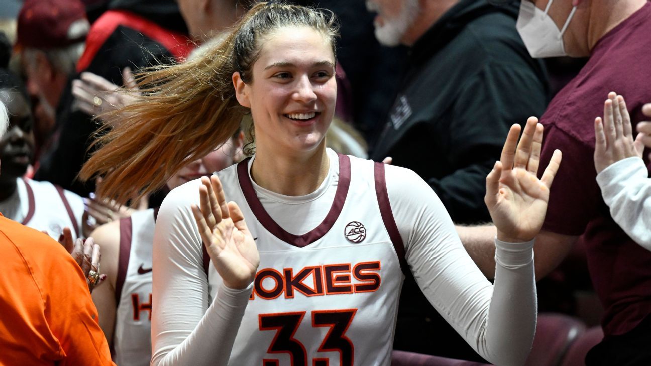 Hokies star Elizabeth Kitley returning for fifth season - ESPN