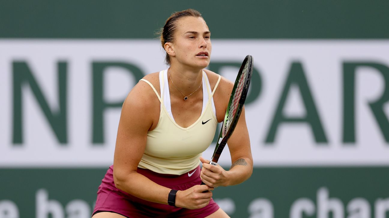 Sabalenka va en busca de su tercer título en el 2023 - ESPN