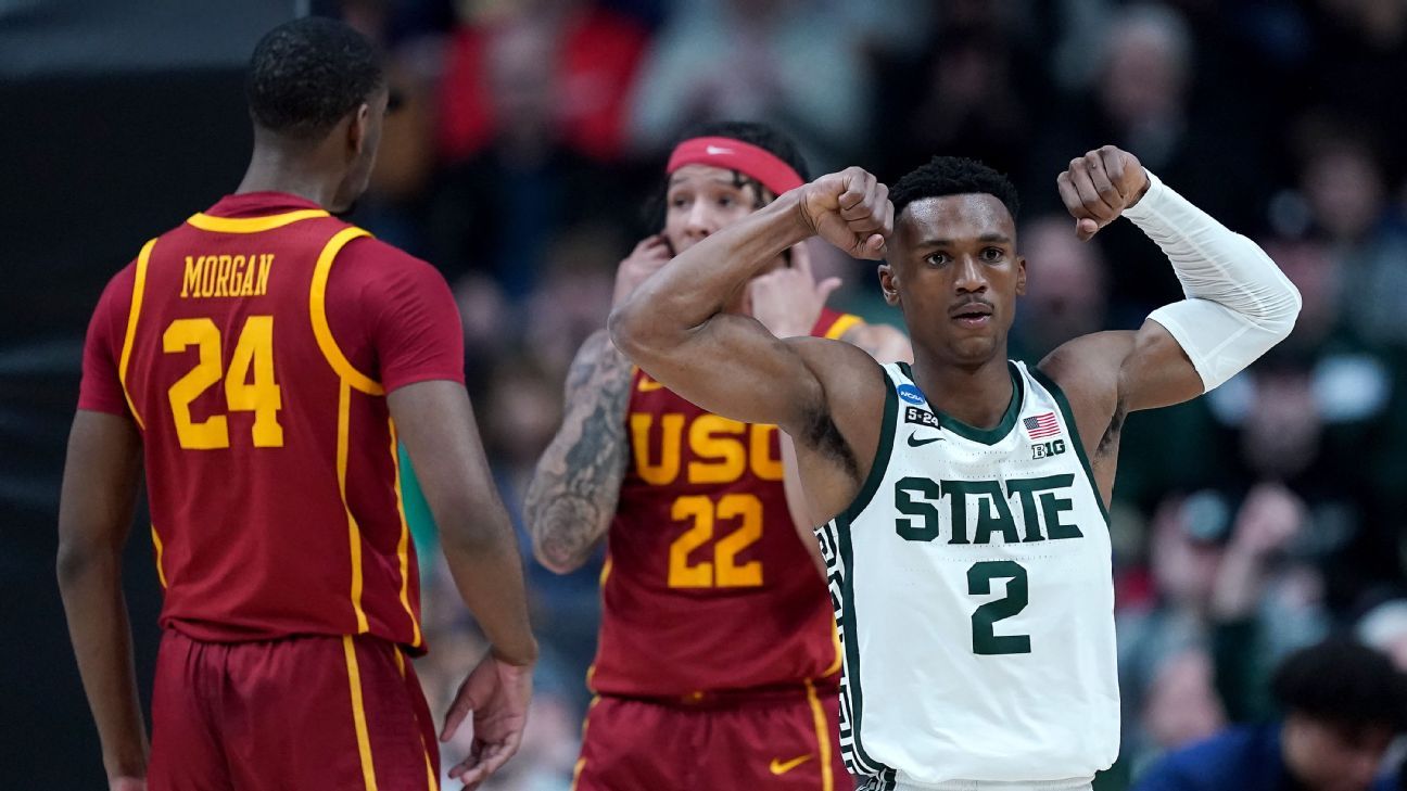 Michigan State standout Tyson Walker to return for 5th season - ESPN