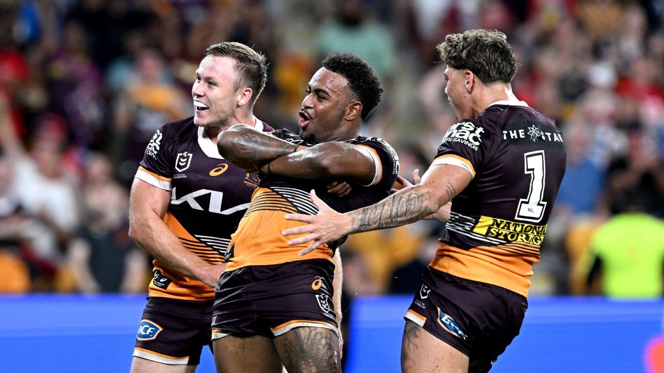 Broncos second-half blitz stuns Dragons in big NRL win - ESPN