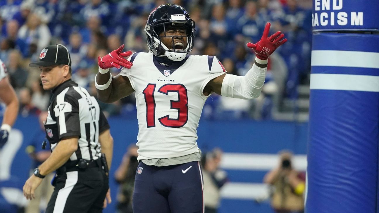 Cowboys adquieren en canje a Brandin Cooks según fuentes - ESPN