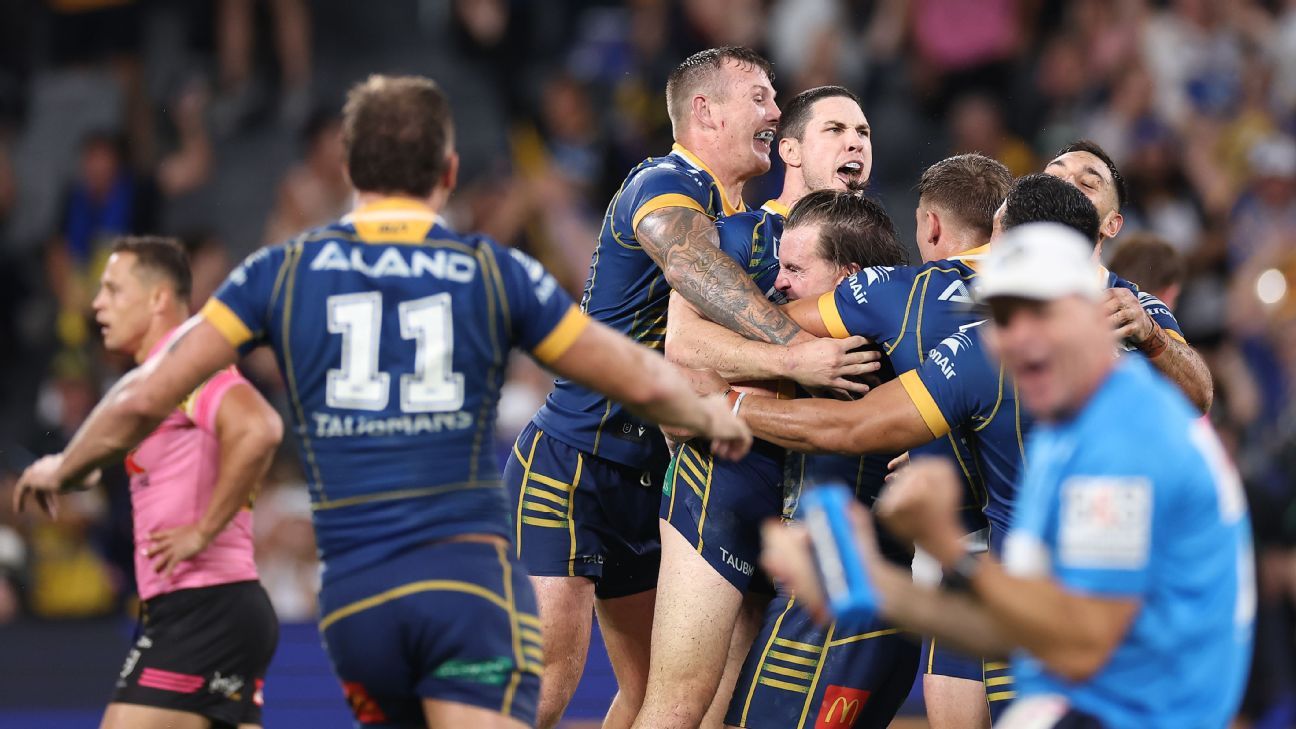 NRL Moses the hero as Parramatta Eels upset Panthers in Grand Final ...