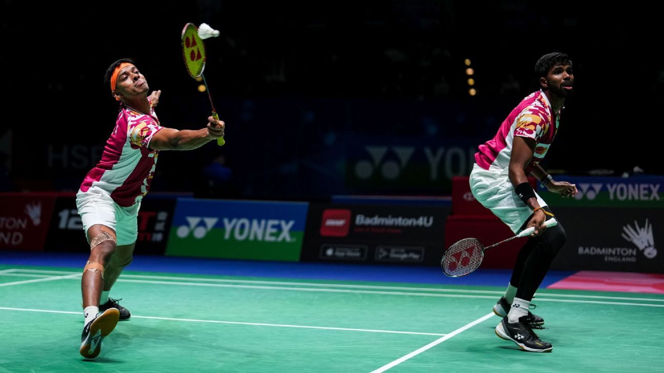 Swiss Open: Satwik-Chirag win men's doubles title - ESPN