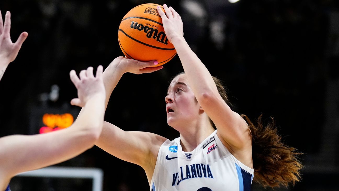 Villanova star Maddy Siegrist likely headed to WNBA draft - ESPN