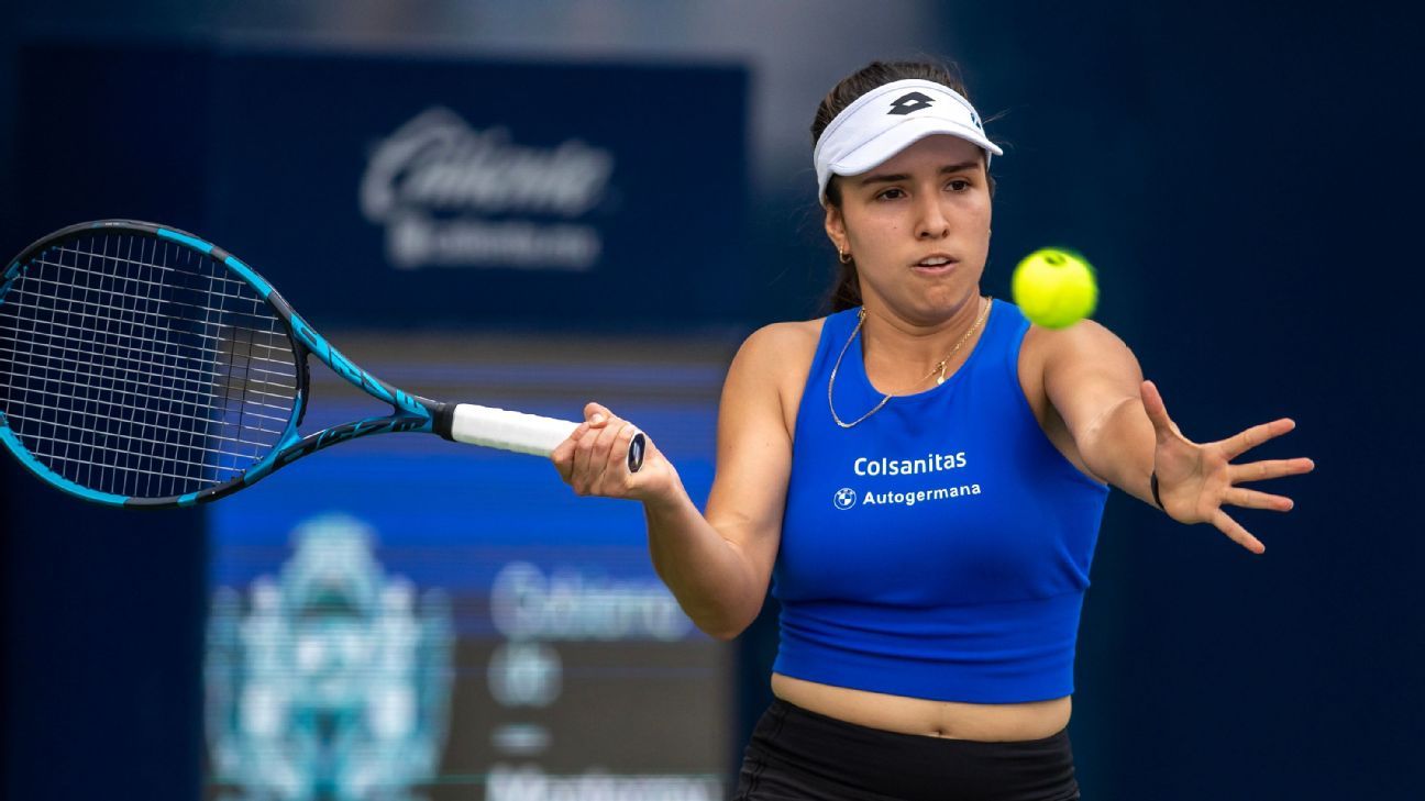 Camila Osorio Se Bajó Del Wta De Bogotá Espn