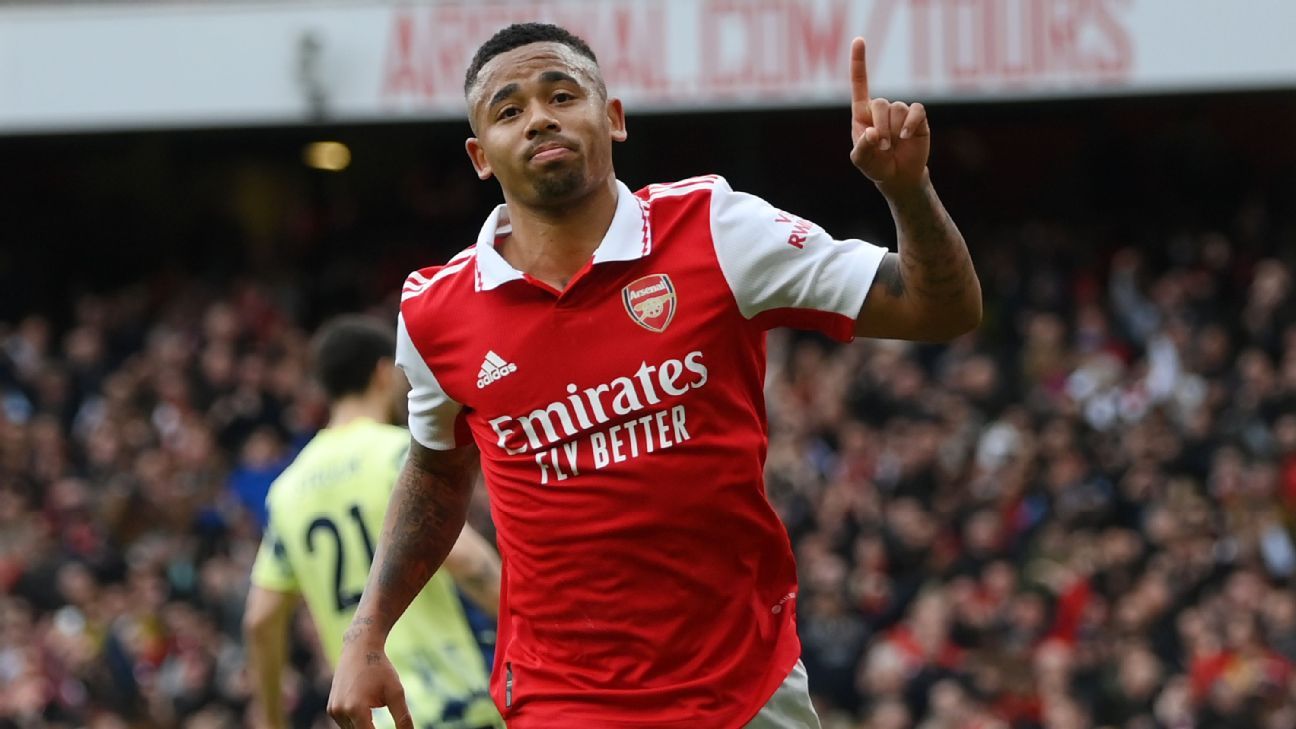 Gabriel Jesús empujó a Arsenal al triunfo ante Leeds - ESPN