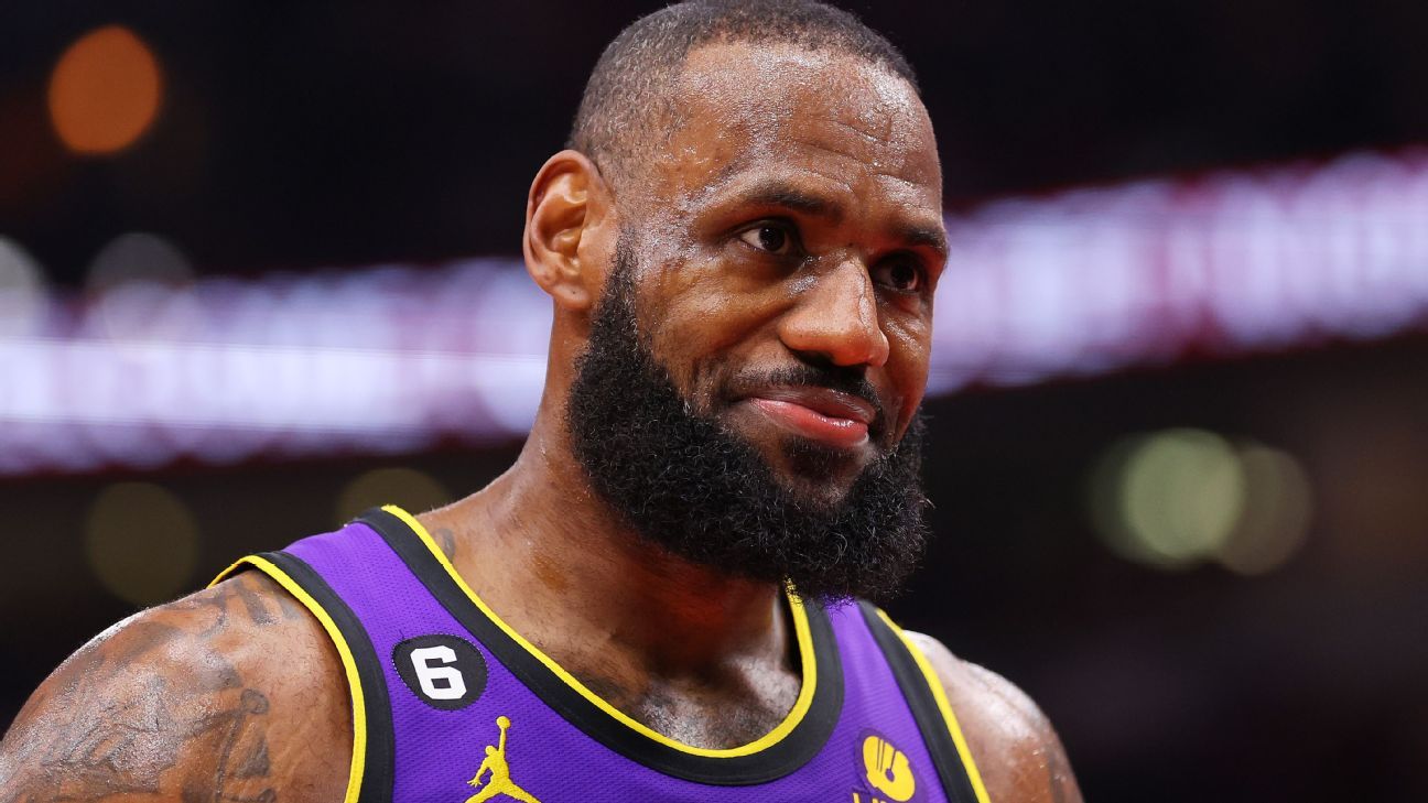 LeBron é sincero sobre chances de título dos Lakers - ESPN