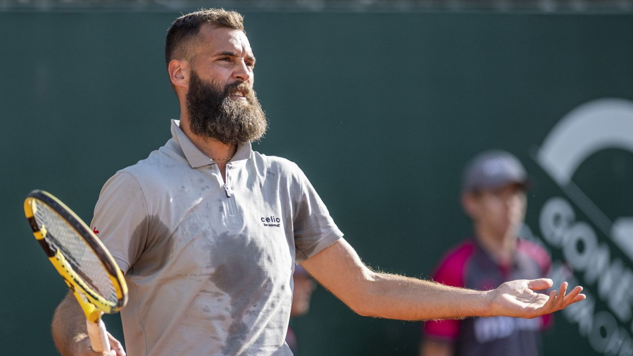 Benoit Paire perdió el partido más insólito del año - ESPN